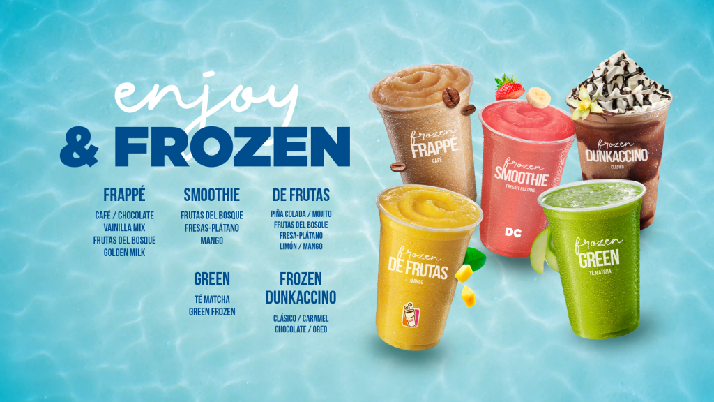 HAY UN FROZEN PARA CADA MOMENTO, ¡DESCUBRE EL TUYO! - DUNKIN'